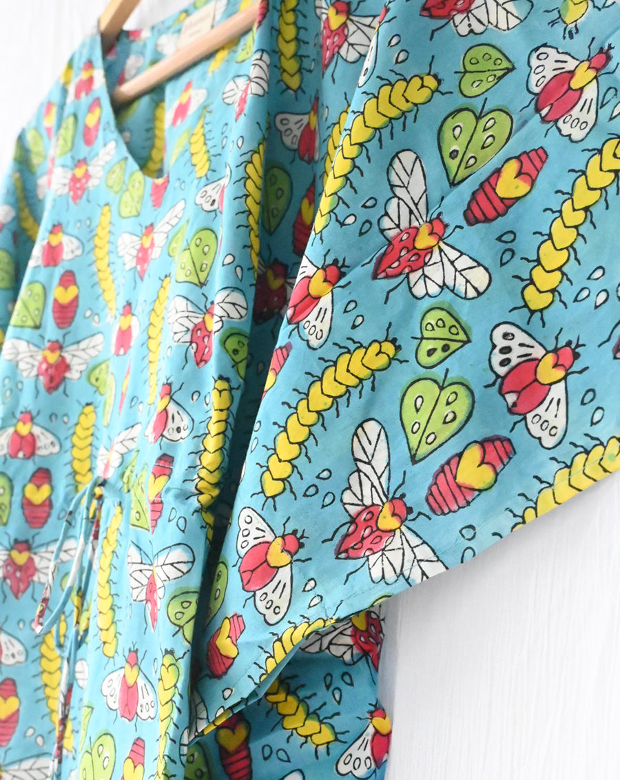 Cat-A-Pillar Set | Phutari | Hand Block Printed in Cotton